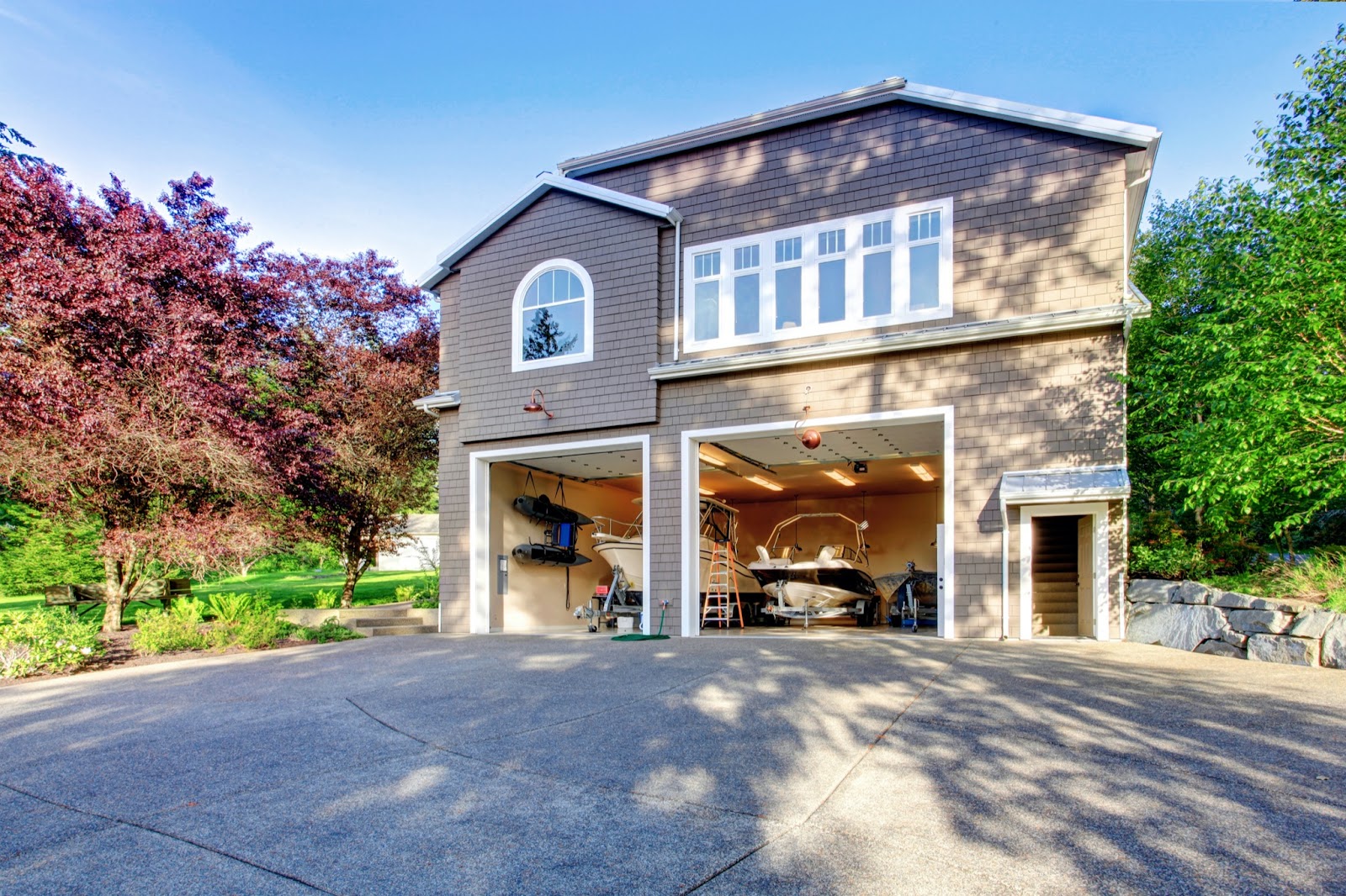 Designing a Garage To Store Your Boat - Bayside Garage Doors